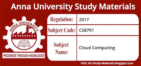 Pdf Cs8791 Cloud Computingcc Notes Question Banks Two Marks With Answers And Syllabus