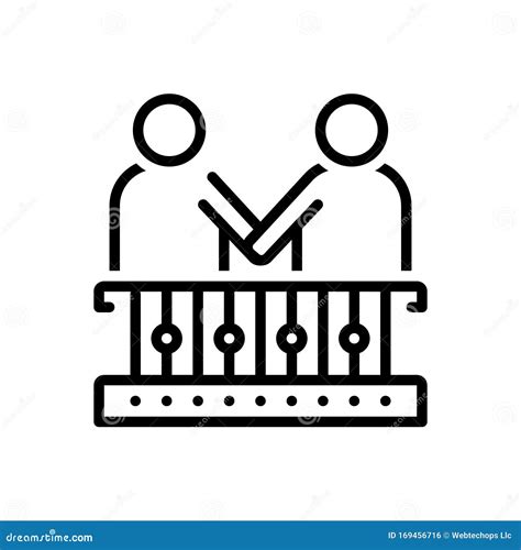 K Nearest Neighbor Line Icons Collection Algorithm Classification