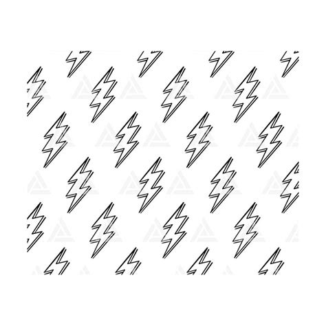 Lightning Bolt Svg Doodle Thunder Svg Flash Svg Electric Inspire Uplift