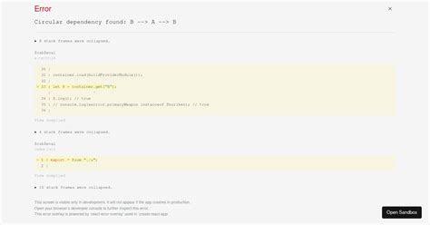 Typescript Forked Codesandbox