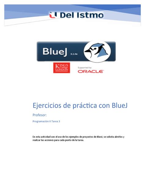 Programación Ii Tarea 3 Pdf Objeto Informática Programación Orientada A Objetos