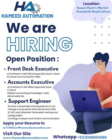 Hameed Automation On Linkedin Hiring Hiringalert