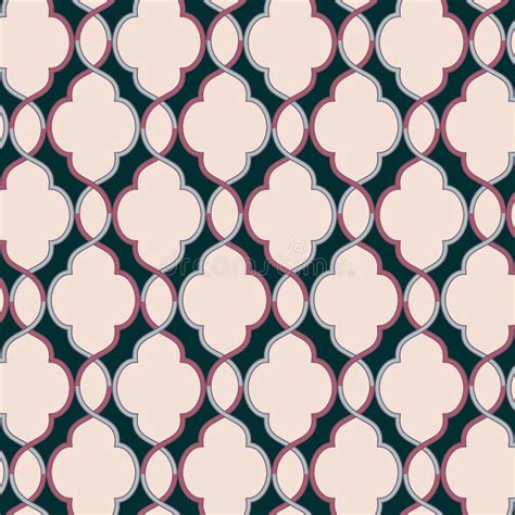 A Vibrant Black And Pink Pattern With Circular Shapes Stock Vector Illustration Of Purple