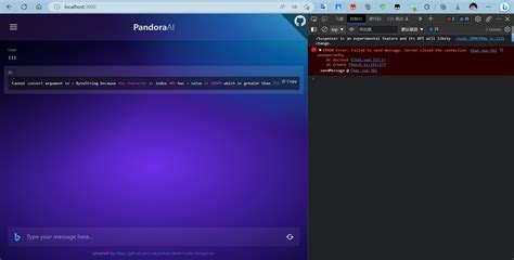 Cannot Convert Argument To A Bytestring Because The Character At Index 406 Has A Value Of 28009