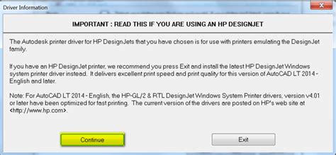 Autocad 2016 Can Not Plot To Hp1050 With Windows 10 64 Bit Pc
