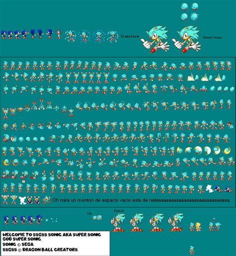 Ssgss Sonic Sprites By Tall3shyguy On Deviantart