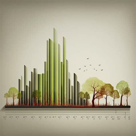 Premium Photo D Charts Or Graphs Of Nature