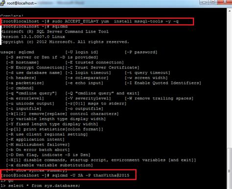 A Quick Start Guide To Managing Sql Server 2017 On Centosrhel Using The Ssh Protocol