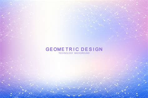 Premium Vector Futuristic Abstract Technology Background Global Network Connection Concept