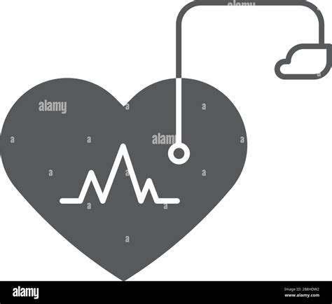Artificial Cardiac Pacemaker Vector Icon Concept Isolated On White