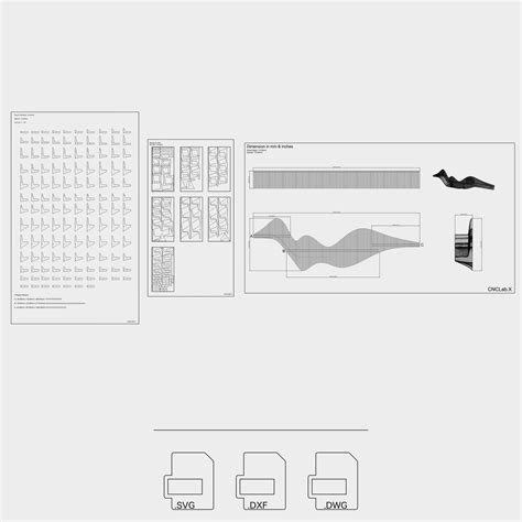 Parametric Wall Unit Nova Router Cut Files Cnc Files Vector Files Dxf Dwg Svg Pdf Etsy