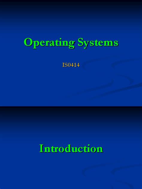 01os Pdf Thread Computing Process Computing