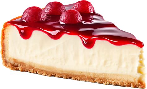 Ai Generated Cheesecake Slice Png 37493295 Png