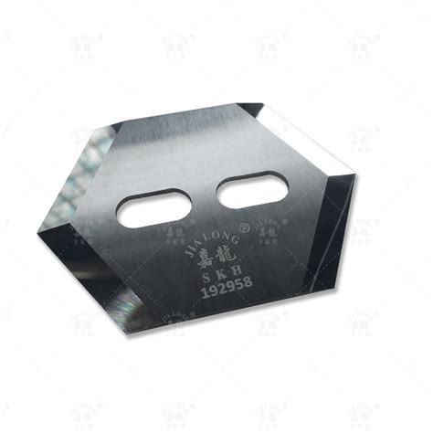 Industrial Cutter Tungsten Carbide Pentagon Hexagonal Blade For Film