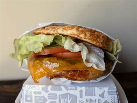 Jack In The Box Cheddar Loaded Cheeseburger