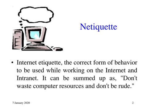 Ppt Netiquette Powerpoint Presentation Free Download Id 9707569