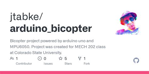 Github Jtabkearduinobicopter Bicopter Project Powered By Arduino