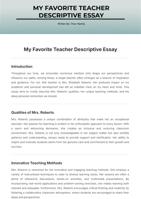 Free Narrative Essay Templates Editable And Printable