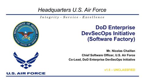 Devsecops The Dod Software Factory Pdf