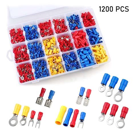 Ensemble De Cosse à Sertir Pour Câble électrique 1200 Pcs