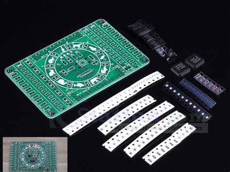 SMT SMD Electronic Component Soldering Practice Board PCB DIY Kit Module Electric Production DC