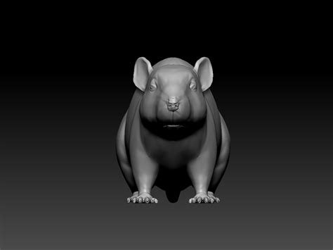 🐀 Rat Rat 3d Model For 3d Print Rat Game Model・ Stl File For 3d Printing・cults