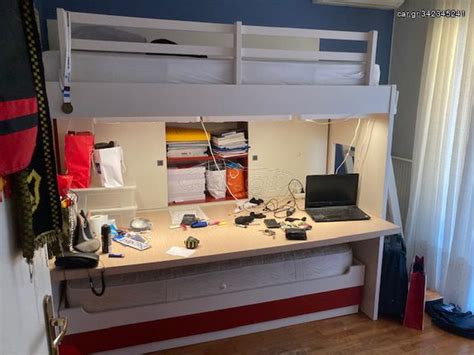 Car Gr ΚΟΥΚΕΤΑ ΜΕ 2 ΚΡΕΒΑΤΙΑ ΓΡΑΦΕΙΟ ΒΙΒΛΙΟΘΥΚΗ ΣΥΡΤΑΡΙΕΡΑ