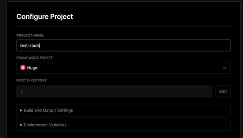 Bug 推送到仓库 Vercel显示错误 不存在公共目录 求助解决方案 · Issue 657 · Caijimmyhugo Theme Stack · Github