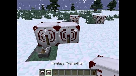 Wireless Redstone Mod Minecraft Youtube
