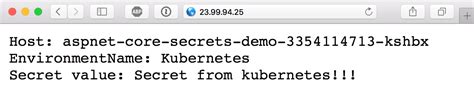 Managing Aspnet Core App Settings On Kubernetes