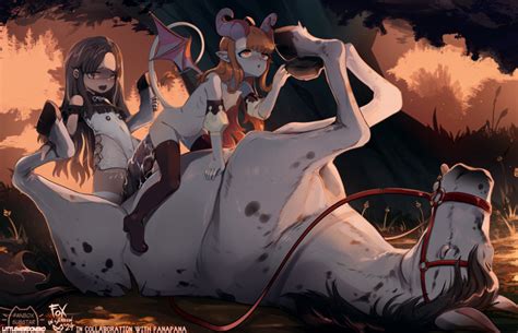 Foxinshadow Panapana Pixiv 12562150 Original Artist Collaboration