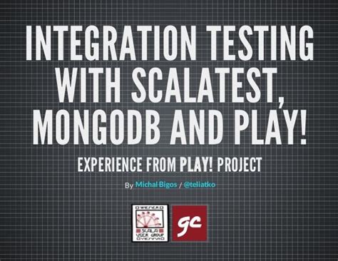 Integration Testing With Scalatest Mongodb And Play