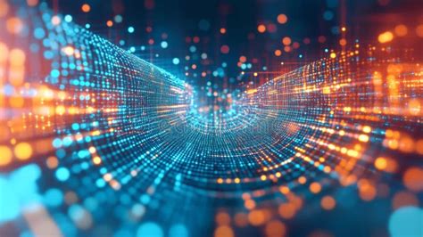 Abstract High Speed Data Transfer Ultra Fast Broadband And Connection