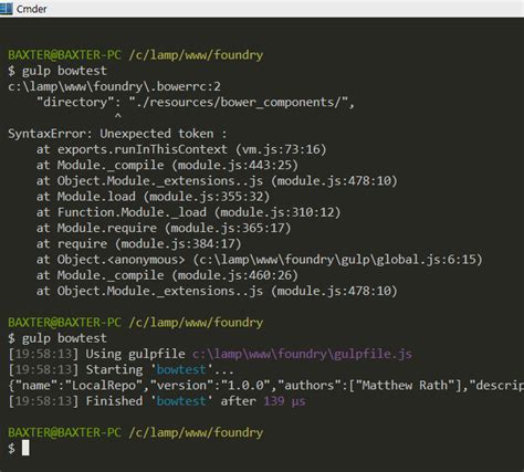 Nodejs Gulp Bower Maintaining Consistency Stack Overflow