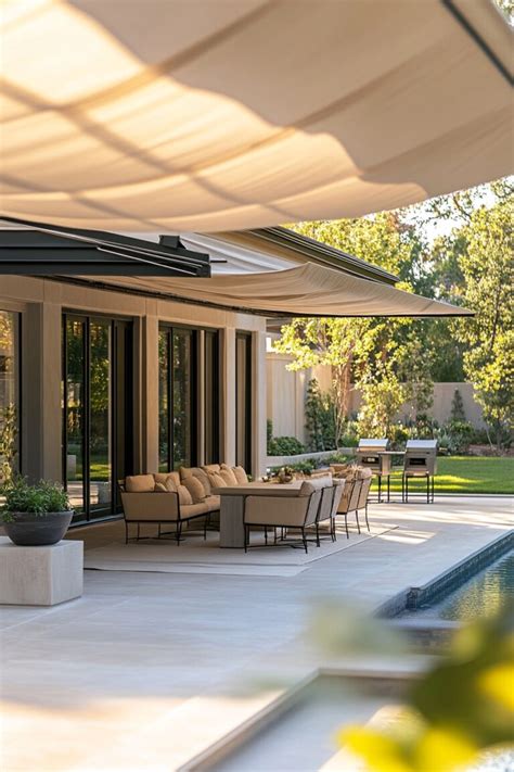 21 Retractable Shade Ideas For Outdoor Spaces