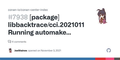 Package Libbacktracecci20210118 Running Automake Under A Bash Shell Not Finding Cl · Issue