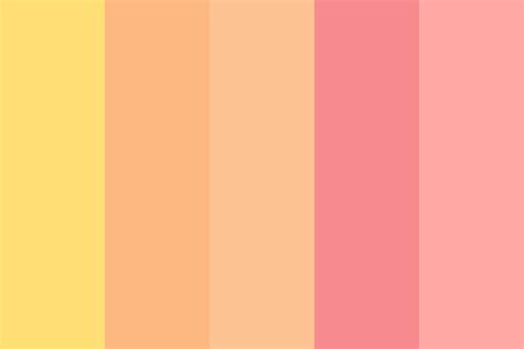 Melon Cakes Color Palette