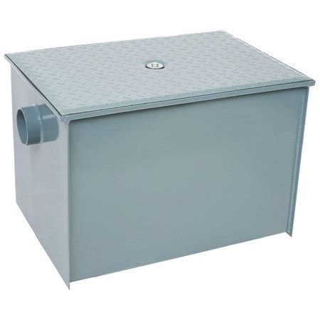 Watts Wd 50 100 Lb Steel Grease Interceptor 50 Gpm
