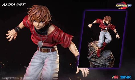 Akira Art Snk The King Of Fighters 97 Chris 1 4 Sclae Licensed Statue