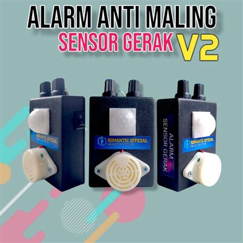 Jual Alarm Anti Maling Sensor Gerak Versi 2 Shopee Indonesia