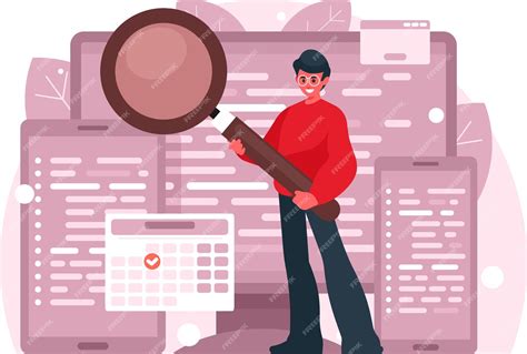 Premium Vector Application Debugging Concept Scalable Technologies