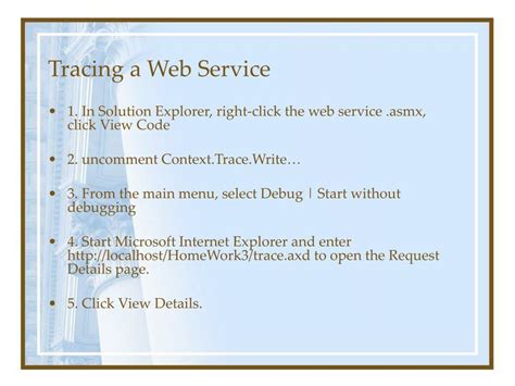 Ppt Debugging And Tracing In Net Powerpoint Presentation Free