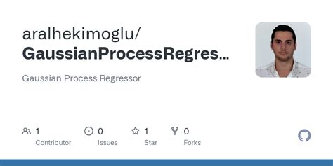 GitHub Aralhekimoglu GaussianProcessRegressor Gaussian Process Regressor