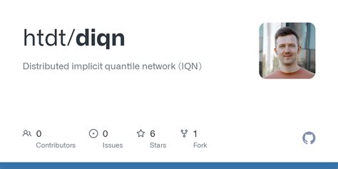 Github Htdtdiqn Distributed Implicit Quantile Network Iqn