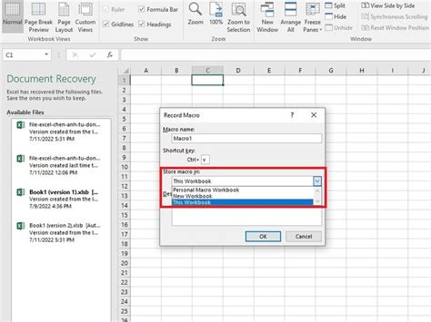 Cách Sử Dụng Chương Trình Macro Trong Excel Chuồng