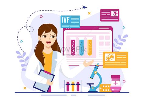 Ivf 또는 체외 수정 그림 일러스트 무료 다운로드 Lovepik