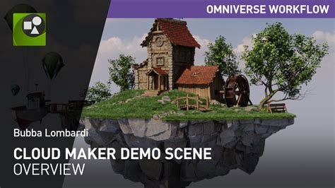 Nvidia Omniverse Demo Scene Cloud Maker Omniverse 2020 Nvidia On Demand