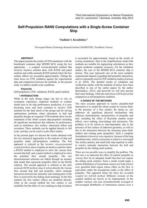 Pdf Self Propulsion Dokumentips