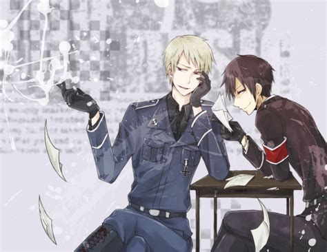 Safebooru Axis Powers Hetalia Black Hair Boots Crossover Durarara