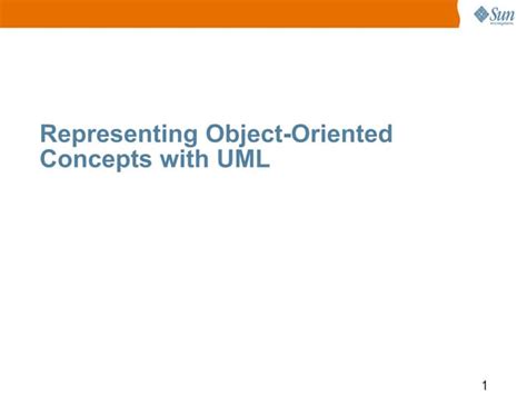 Chapter 9representing Object Oriented Concepts With Uml Pptx Technology And Computing